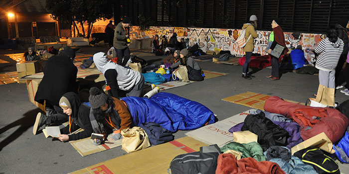 Strong support for 14 Hours homeless | New Zeal