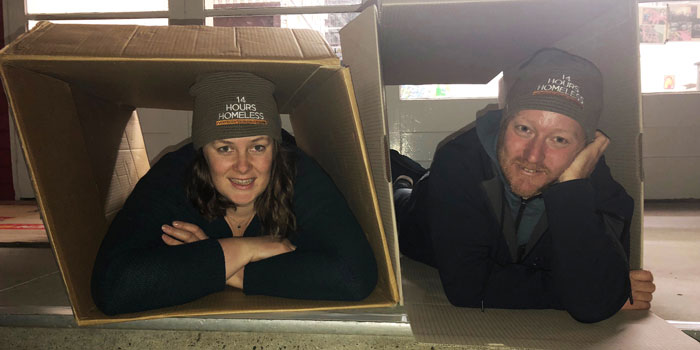 Hundreds sleep rough for the homeless | New Zeal