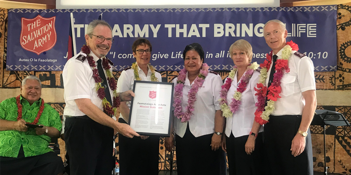 The Salvation Army commences work in Samoa | New Zeal