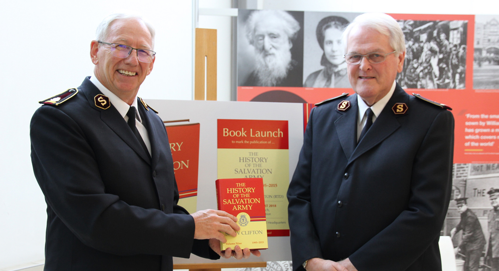 Volume 9 of The History of The Salvation Army launched | New Zeal
