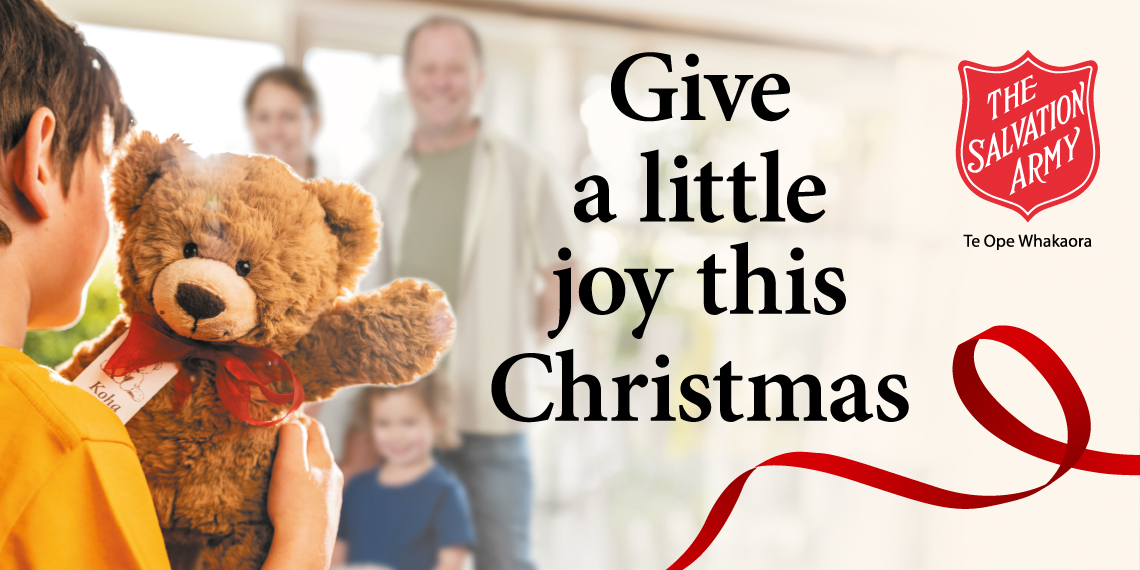 Salvation Army Christmas Appeal aims to give joy year-round | New Zeal